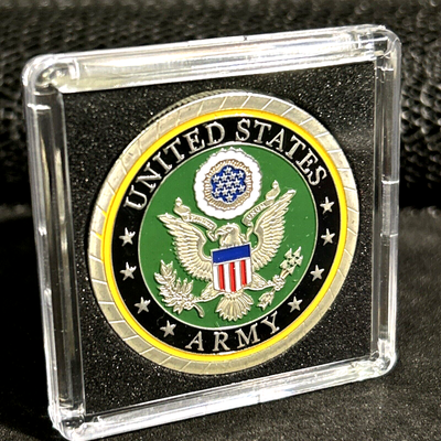 Army Lieutenant Colonel Coin Personalized US Army Officer Plaque,