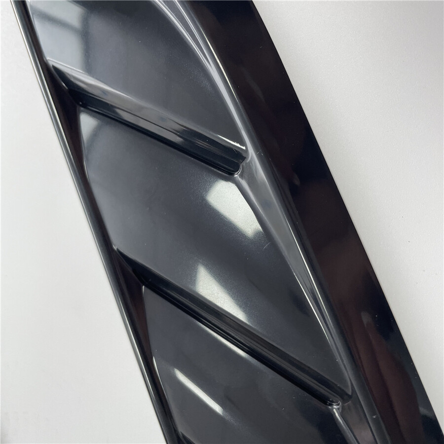 ABS Car SUV Hood Vent Louver Scoop Covers Air Flow Intake Decoration ...