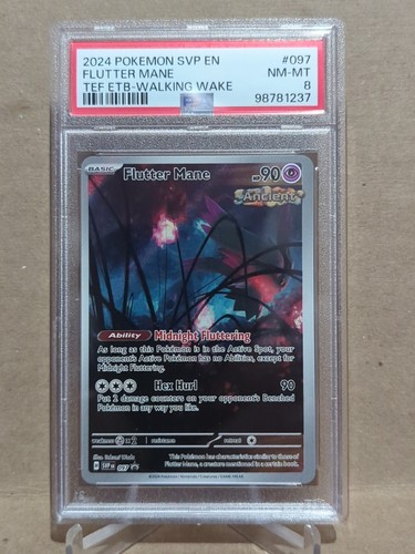 2024 Pokemon Scarlet & Violet Promos Temporal Forces ETB #097 Flutter ...