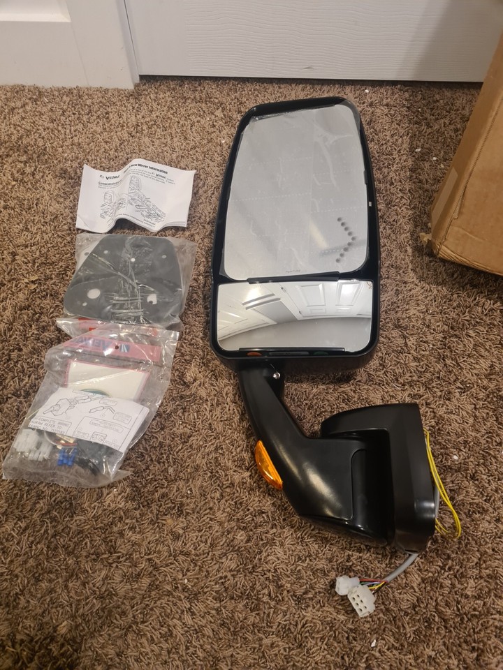 VELVAC Side View Mirror RV Class A Motorhome RH Right Heated Signal | eBay