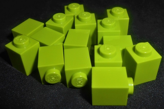 LEGO 1x1 Bricks Lime Green---Lot of 15 | eBay