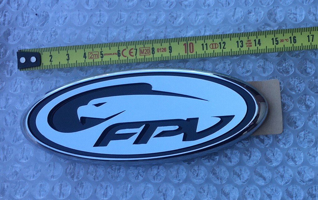 Ford Falcon FG sedan boot lid bootlid BLACK FPV badge GS GT F6 XR6 XR8 ...