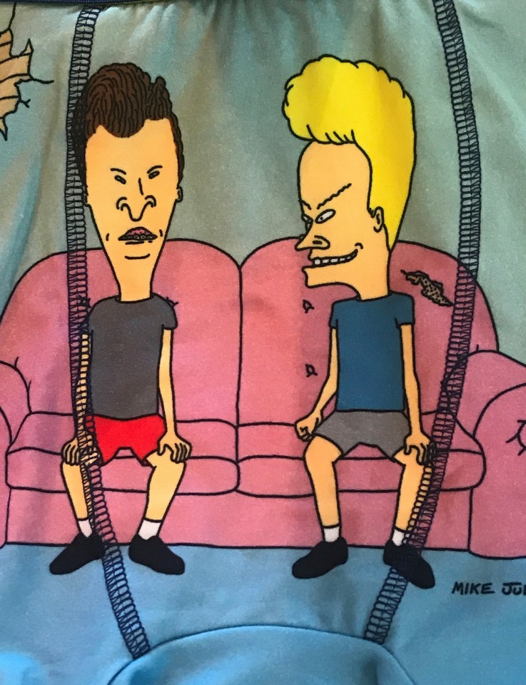 CRAZY BOXER Novelty Print Men's Underwear Boxer Briefs Beavis & Butt ...