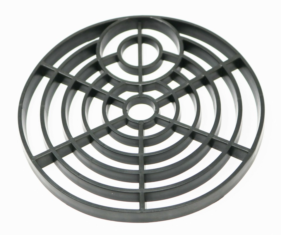 2 Pack Gulley Grid Drain Cover Grate PVC 6 Inch 150mm Diameter Round ...