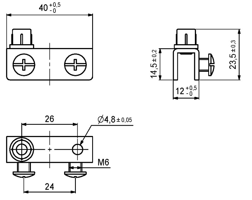 Glass Door Hinge with Pressure Magnet Handle Connectors Set | eBay UK