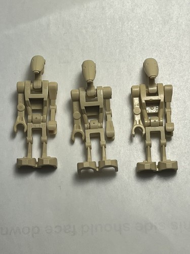 Lego Star Wars Minifigure Battle Droids Lot of 3 | eBay
