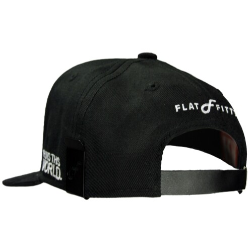 Flat Fitty Hip Hop Strap Back Cap Hat, Black, One Size | eBay