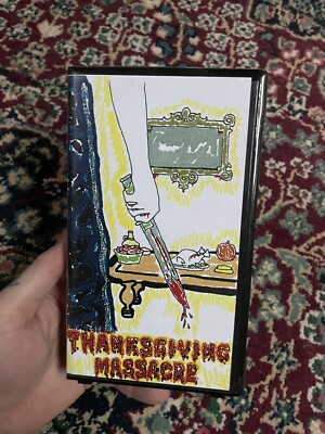 Thanksgiving Massacre VHS Rare Horror SOV Obscure Limited Edition ...