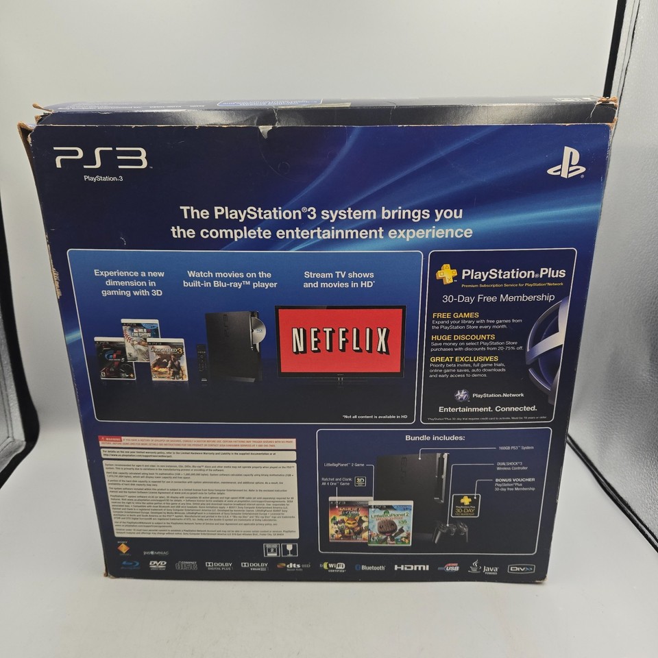 Sony PlayStation 3 Slim PS3 160GB Complete Set in Original Box | eBay