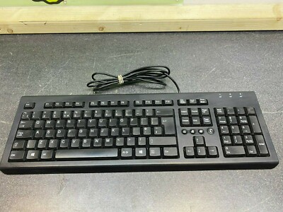 Keyboard black USB HP PR1101U UK | eBay UK