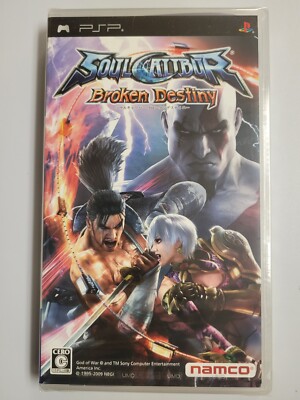 Soul Calibur Broken Destiny (2009) New Factory Sealed Japan Sony PSP ...