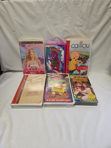 BARBIE BARNEY CAILLOU ROLIE POLIE OLIE ZOEY WILD THINGS TOM THUMB ...