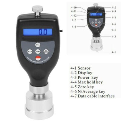 Textile Hardness Tester Gauge Handheld Textile Durometer With Accuracy ...