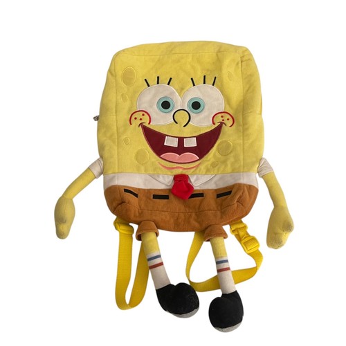 Universal Studios Spongebob Squarepants Plush Backpack 14" 2012 | eBay