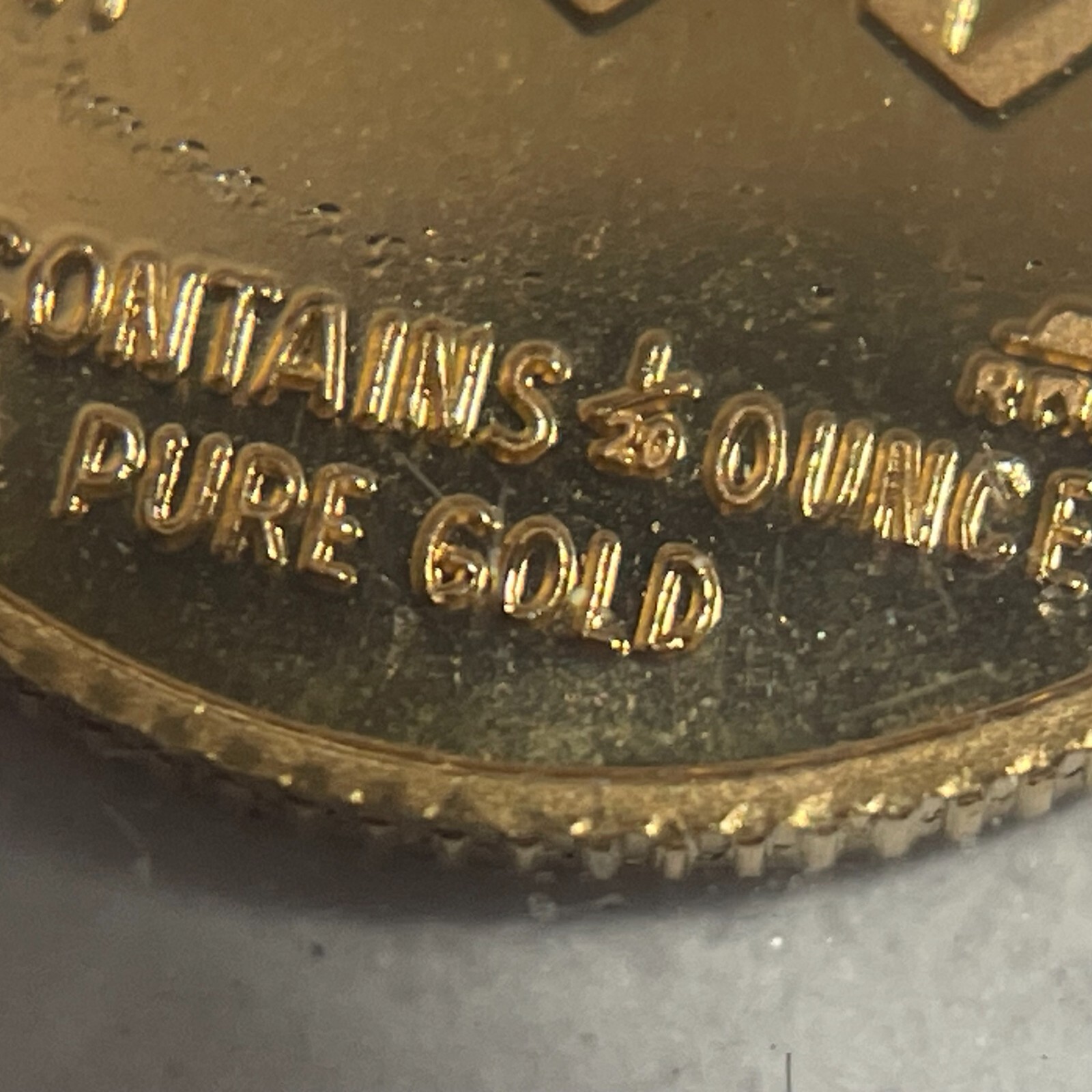 1980 PROOF GOLD INTERNATIONALIZATION OF SOUND MONEY NICHOLAS L. DEAK 1/ ...