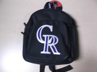 NWT LICENSED COLORADO ROCKIES Mini Backpack School Bag Purse Cell Ruck ...