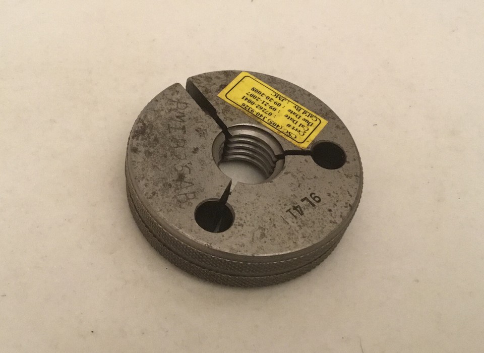 Gage Assembly Co. No Go Thread Ring Gage 5/8-11 UNC-2A P.D. .5589 | eBay