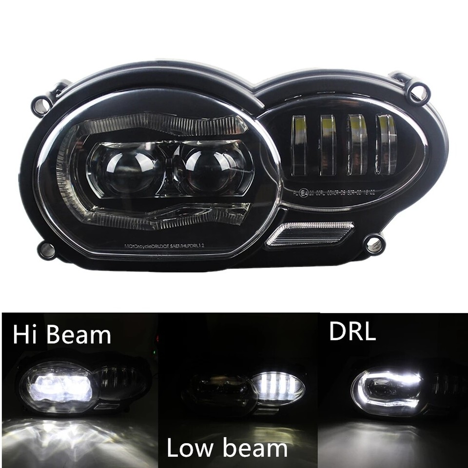 For R1200 GS 2005-2012 R1200GS Adv 2006 2007-2013 LED Headlight DRL | eBay