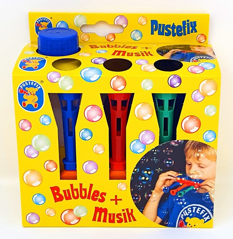 Bolle Gioco Armonica a Bocca Pustefix Colorato Musica Pusten Bambini ...