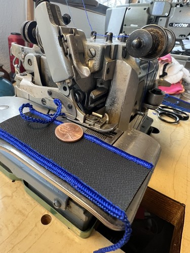 Merrow Narrow Edge Industrial Overlock Machine For Patches | eBay
