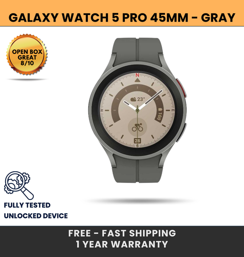Samsung Galaxy Watch 5 Pro 45mm SM-R925U (WiFi + Cellular) | eBay