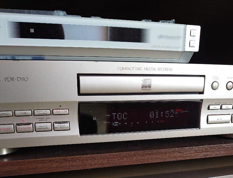 Pioneer PDR-D50 CD Deck Player Compact Disc Digital Recorder Working ...