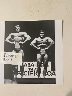 Arnold Schwarzenegger & Franco Columbu Bodybuilding Pose Scene Book ...