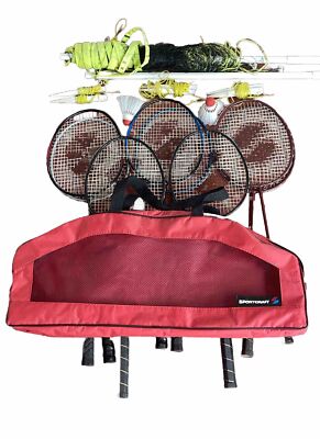 Sportcraft Badminton Volleyball Set Outdoors Summer Fun | eBay