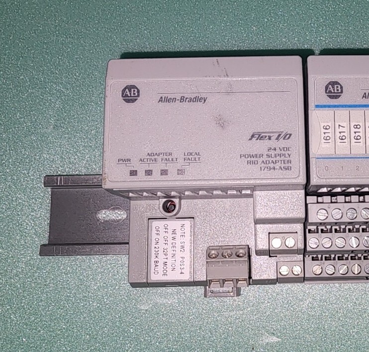 ALLEN BRADLEY 1794-ASB SER E REV A02 Plus 4 Flex I/O modules | eBay