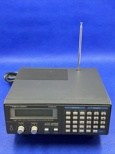 Realistic Hyperscan 20-145A 400 Channel PRO-2006 Programmable Scanning ...