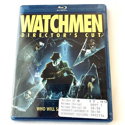 Watchmen (Blu-ray Disc, 2009, Directors Cut) 883929058051| eBay