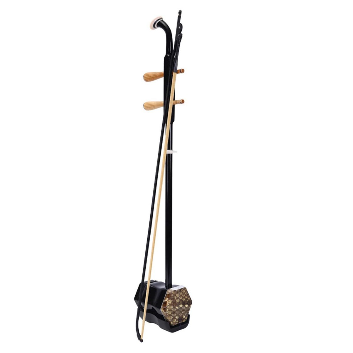 Erhu Chinese Violin Solidwood Chinese Erhu 2 String Violin Stand