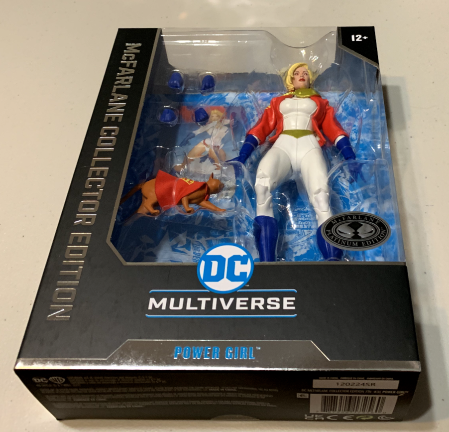 McFarlane Power Girl Chase Platinum DC Multiverse Collector Edition #31 ...