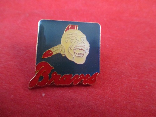Atlanta Braves Old Indian Logo MLB Baseball Retro Pin Pinback Button | eBay