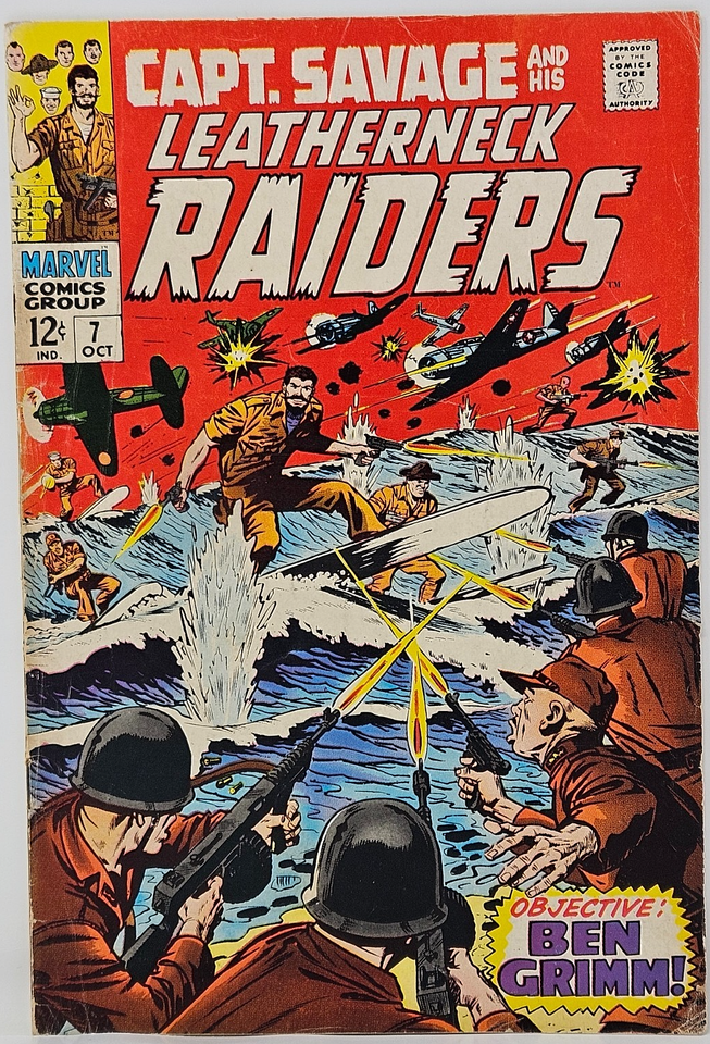 Marvel Comics Captain Savage & His Leatherneck Raiders #1, 2, 3, 4, 6 ...