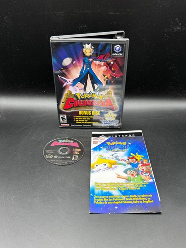 Pokemon Colosseum Bonus Disc Nintendo GameCube CIB Complete Authentic ...