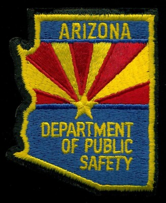 Arizona Department of Public Safety DPS Police Patch P-9 | eBay