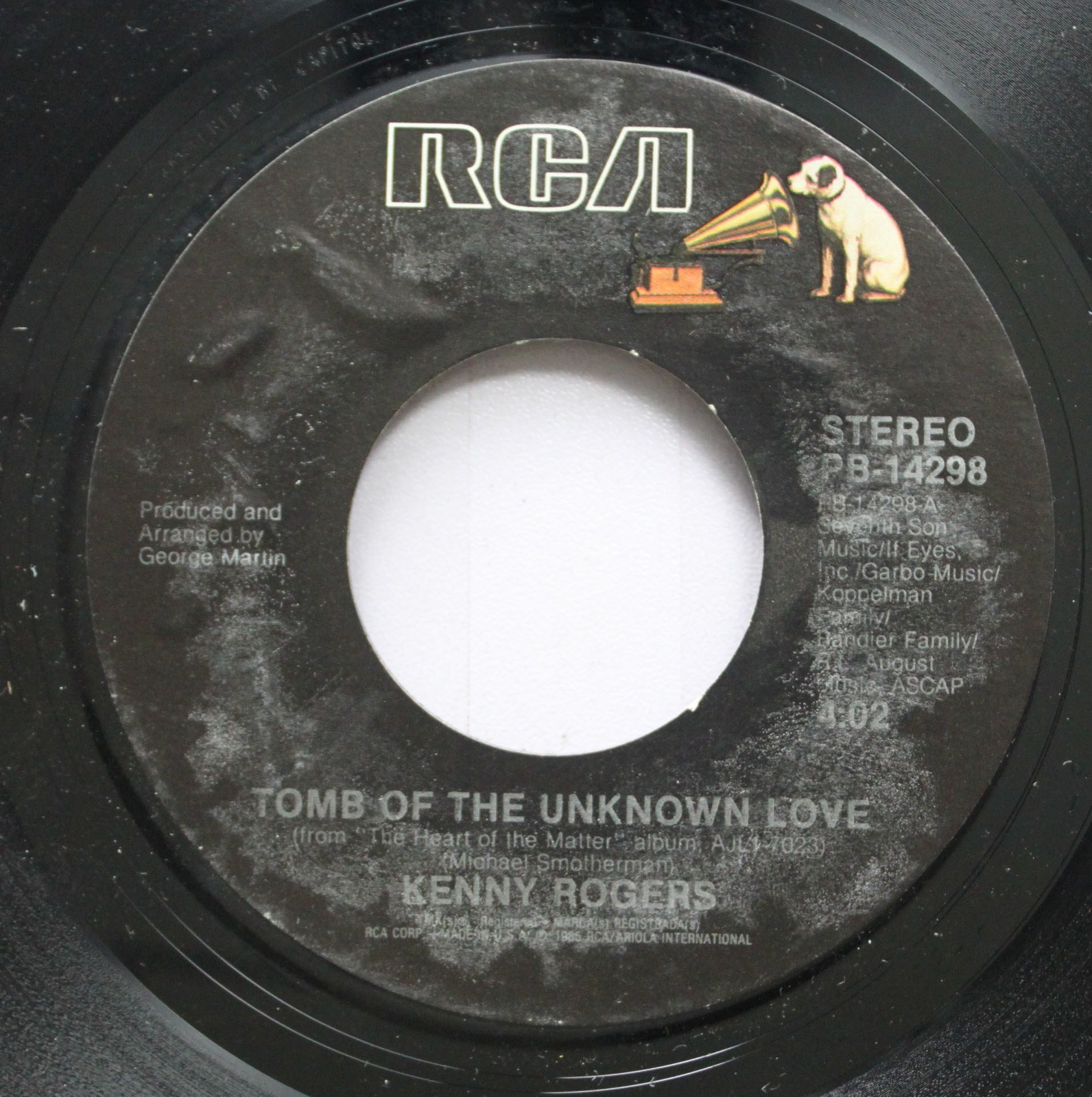 Country Nm! 45 Kenny Rogers - Our Perfect Song / Tomb Of The Unknown ...