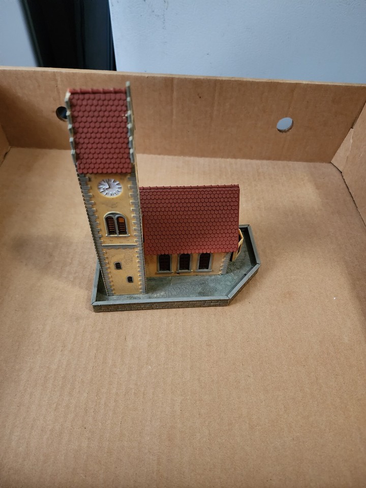 Faller HO Scale Church #238 Assembled As Is | eBay