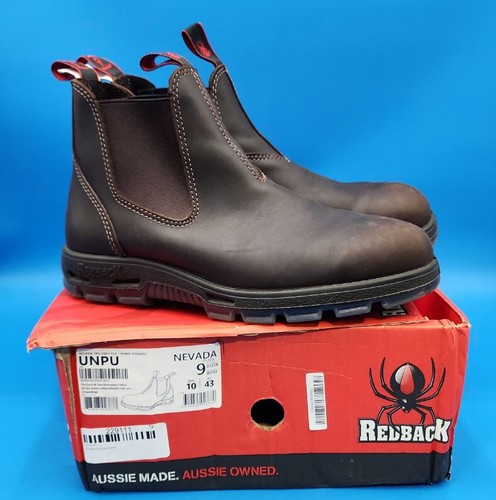 Redback NEVADA Puma Aquapel UNPU Elastic Sided Soft Toe Work Boots Tag ...