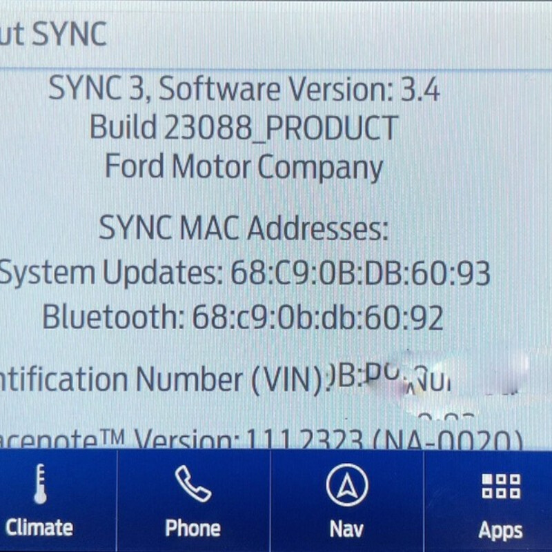 Factory SYNC 2 to SYNC 3 Upgrade Kit 3.4 Fit for Ford Sync3 APIM Module ...