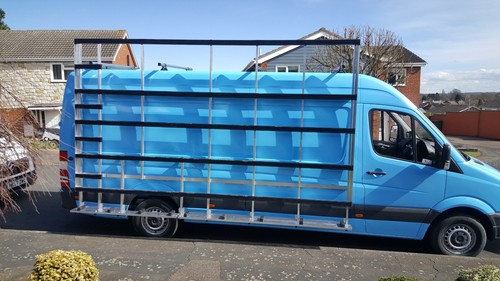 Van frail glass rack for Mercedes Sprinter LWB HR (Price includes 20% ...