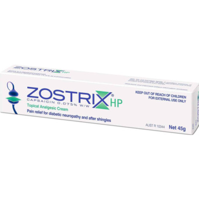 Zostrix HP Topical Analgesic Cream 45g 9339212000012| eBay