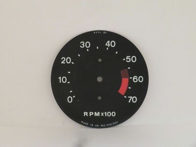Tachometer Dial Face Plate NOS Smiths Brand Fits MG Midget 1500 RVC1414 ...