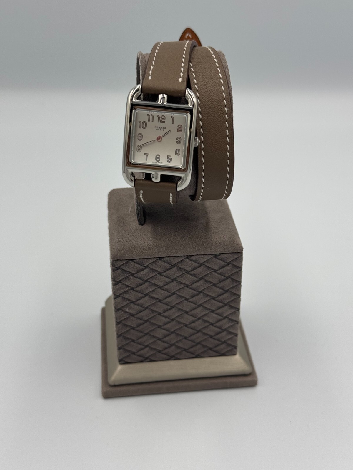 Hermes Cape Cod watch small model Strap Tan - Gem