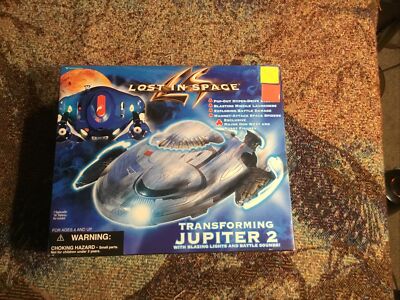 Vintage 1997 Lost in Space Deluxe Transforming Jupiter 2 Blazing [New ...