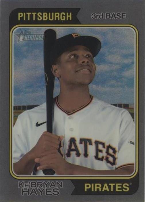 2023 Topps Heritage - Ke'Bryan Hayes #372 Chrome Silver /374 for sale ...