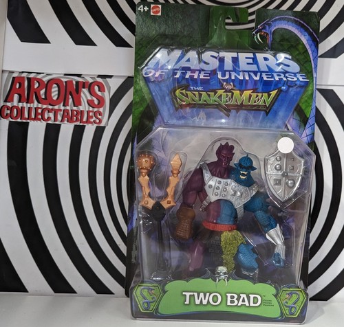 Mattel Masters of the Universe Vs Snakemen Two Bad 200X Series | eBay