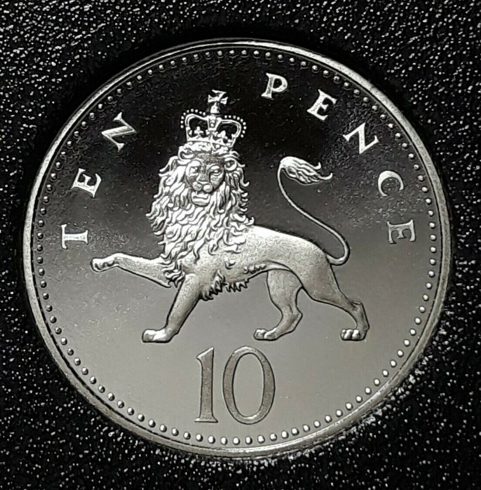 1971-2023 UK 10p Ten Pence Coins PROOF & BU BRILLIANT UNCIRCULATED ...