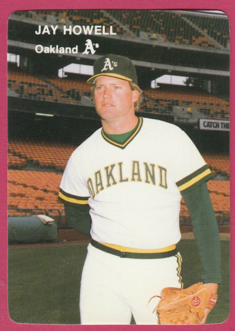1985 Mothers Cookies # 18 Jay Howell -- Oakland Athletics | eBay